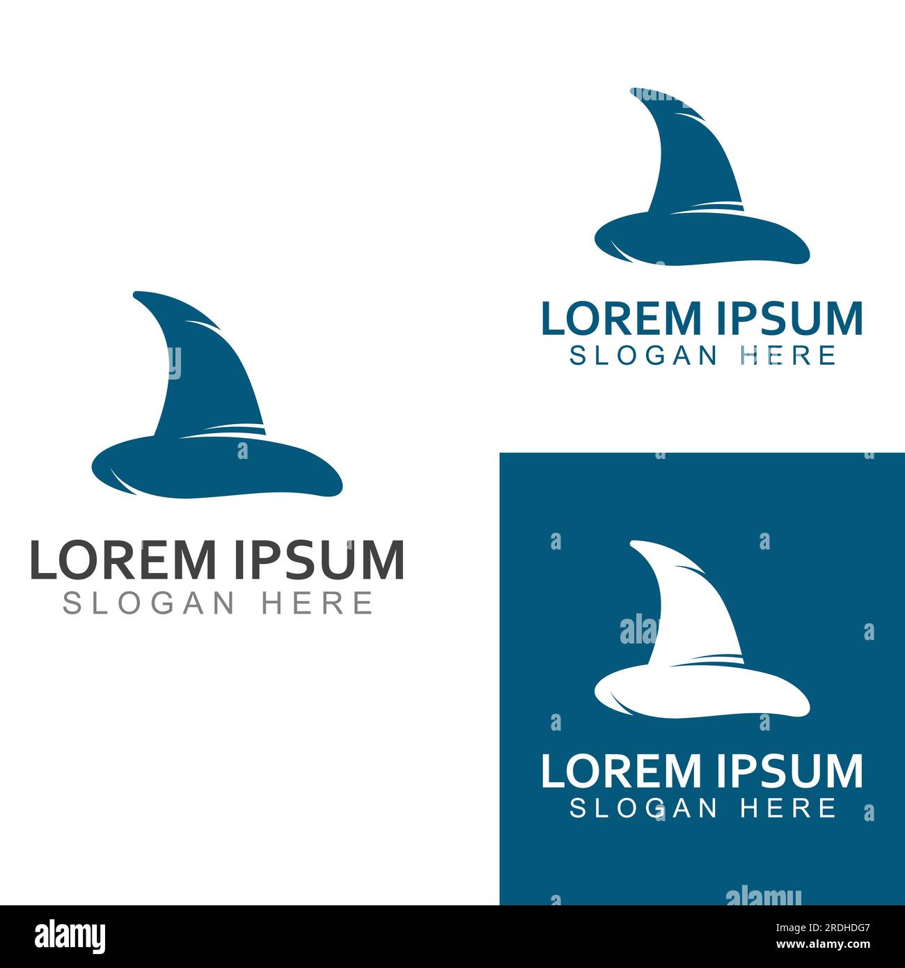 Wizard cap logo .By using vector design concept Stock Vector Image ...