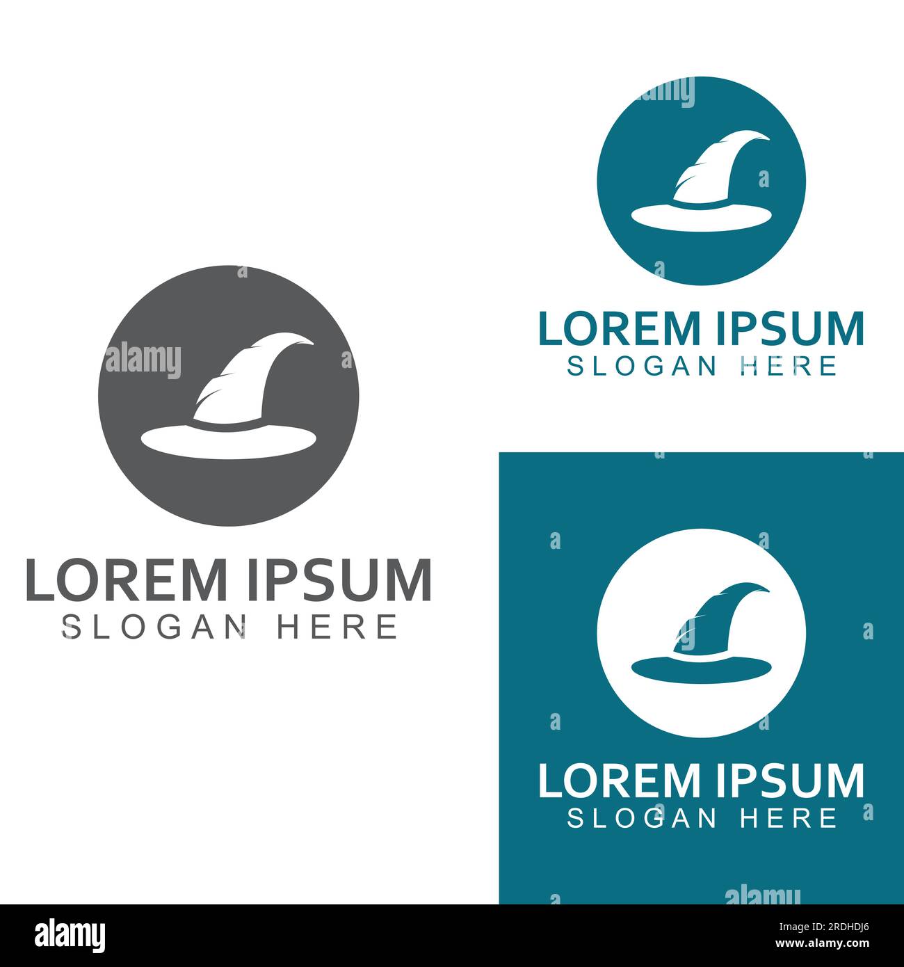 Wizard cap logo .By using vector design concept Stock Vector Image ...