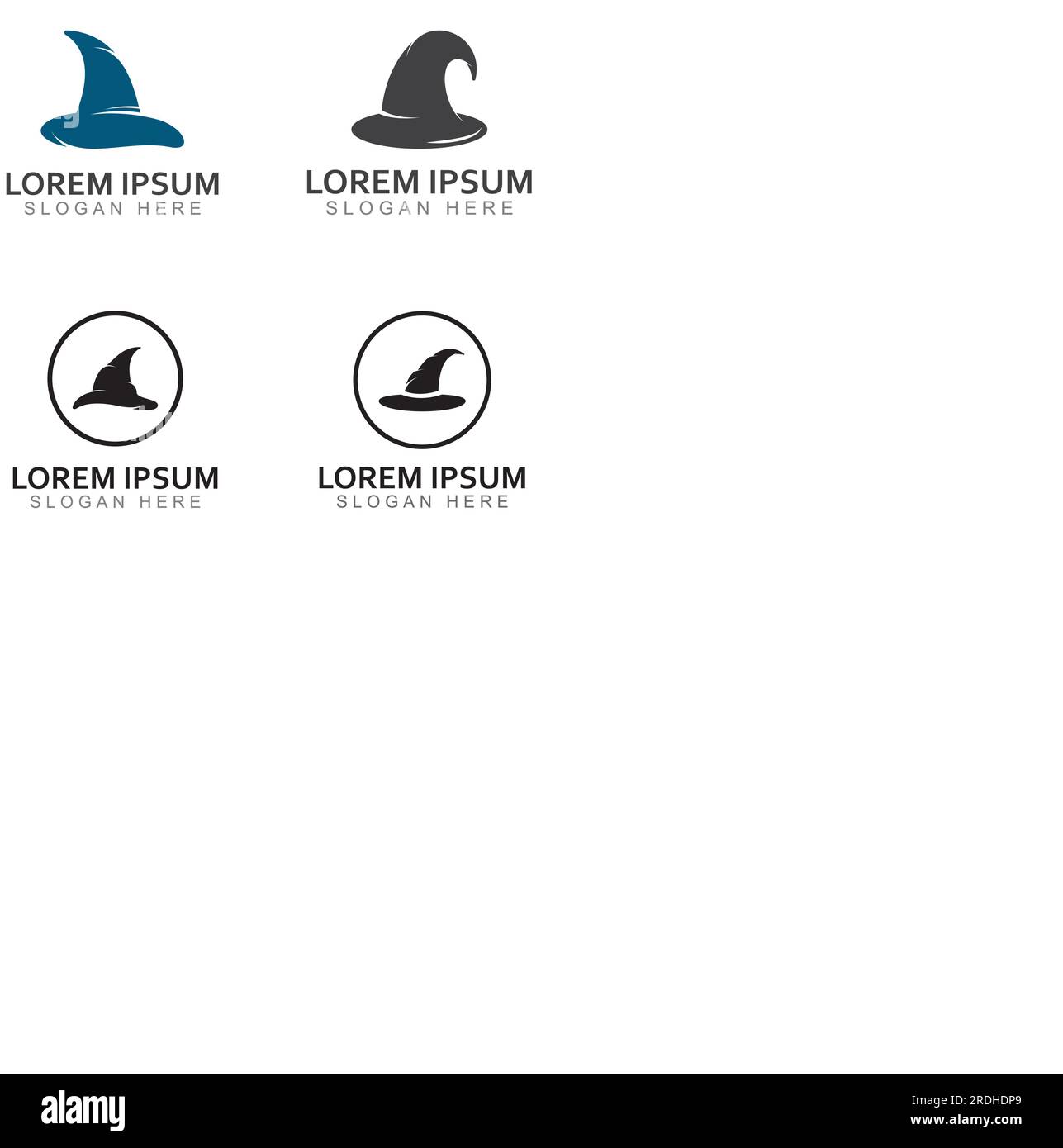 Wizard cap logo .By using vector design concept Stock Vector Image ...