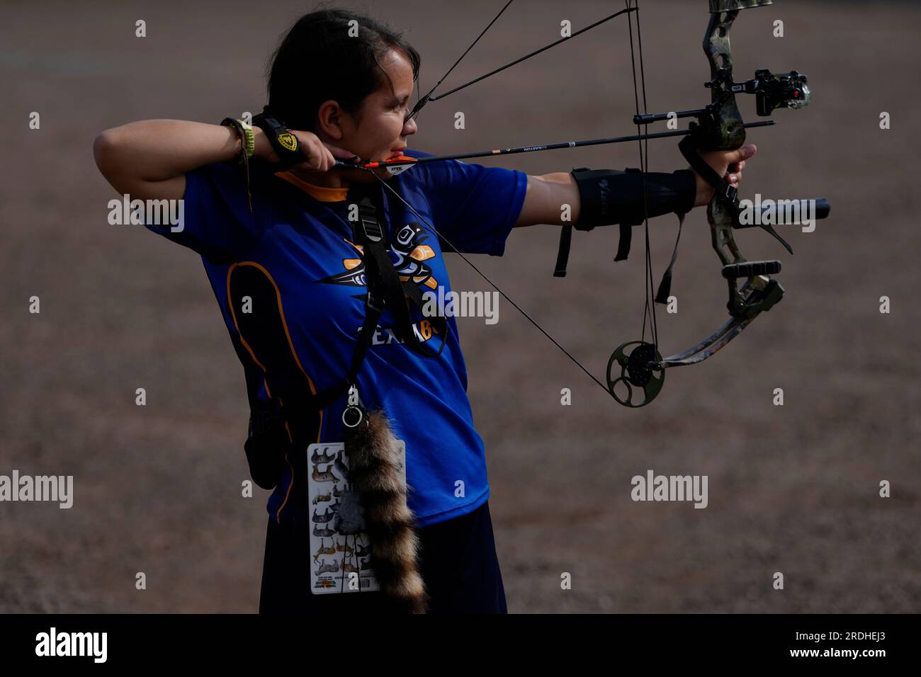 Millbrook First Nation, Canada. 21st July, 2023. Hadley Wiliam, of Team ...