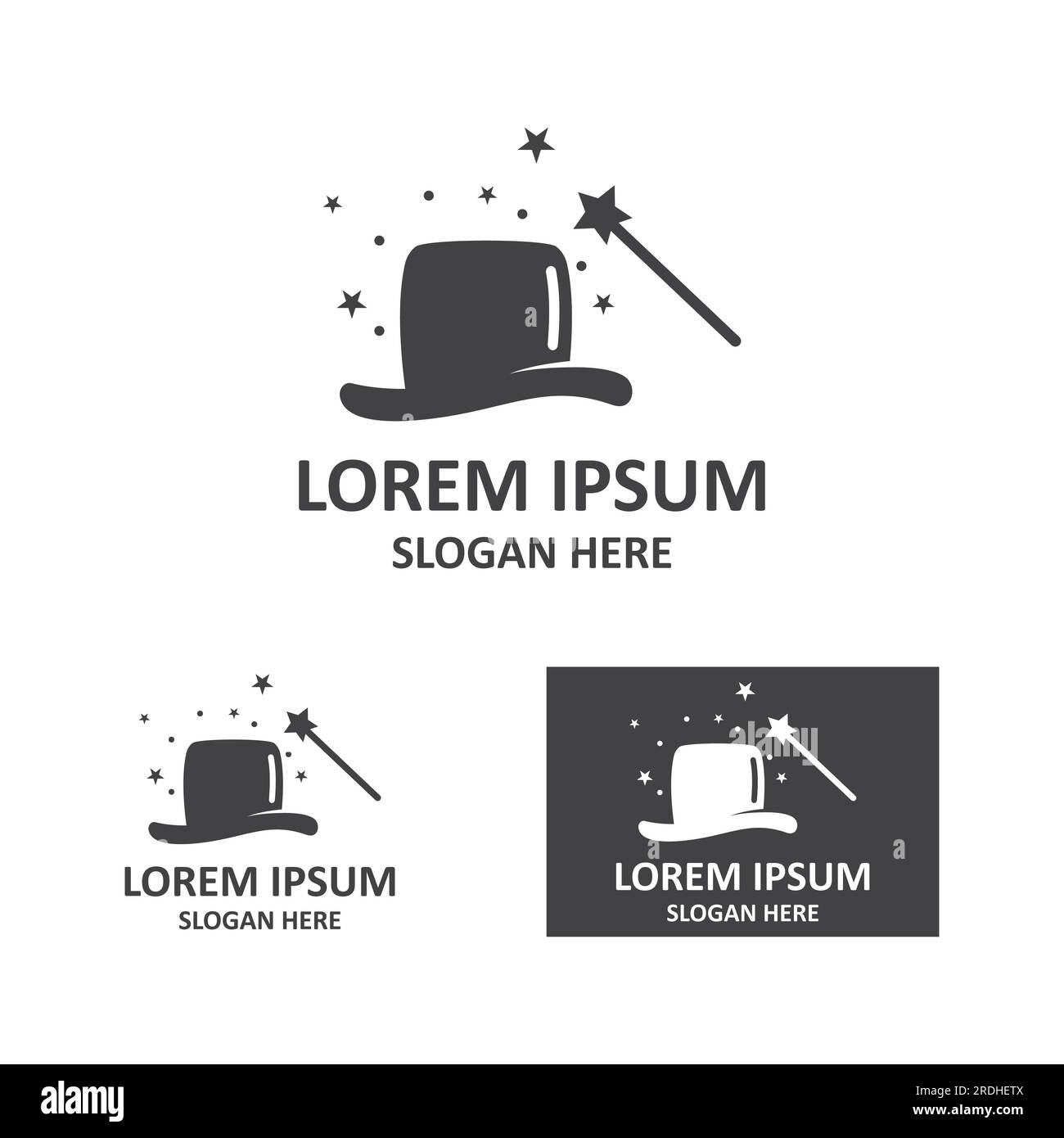 magic wand icon logo vector illustration Stock Vector Image & Art - Alamy