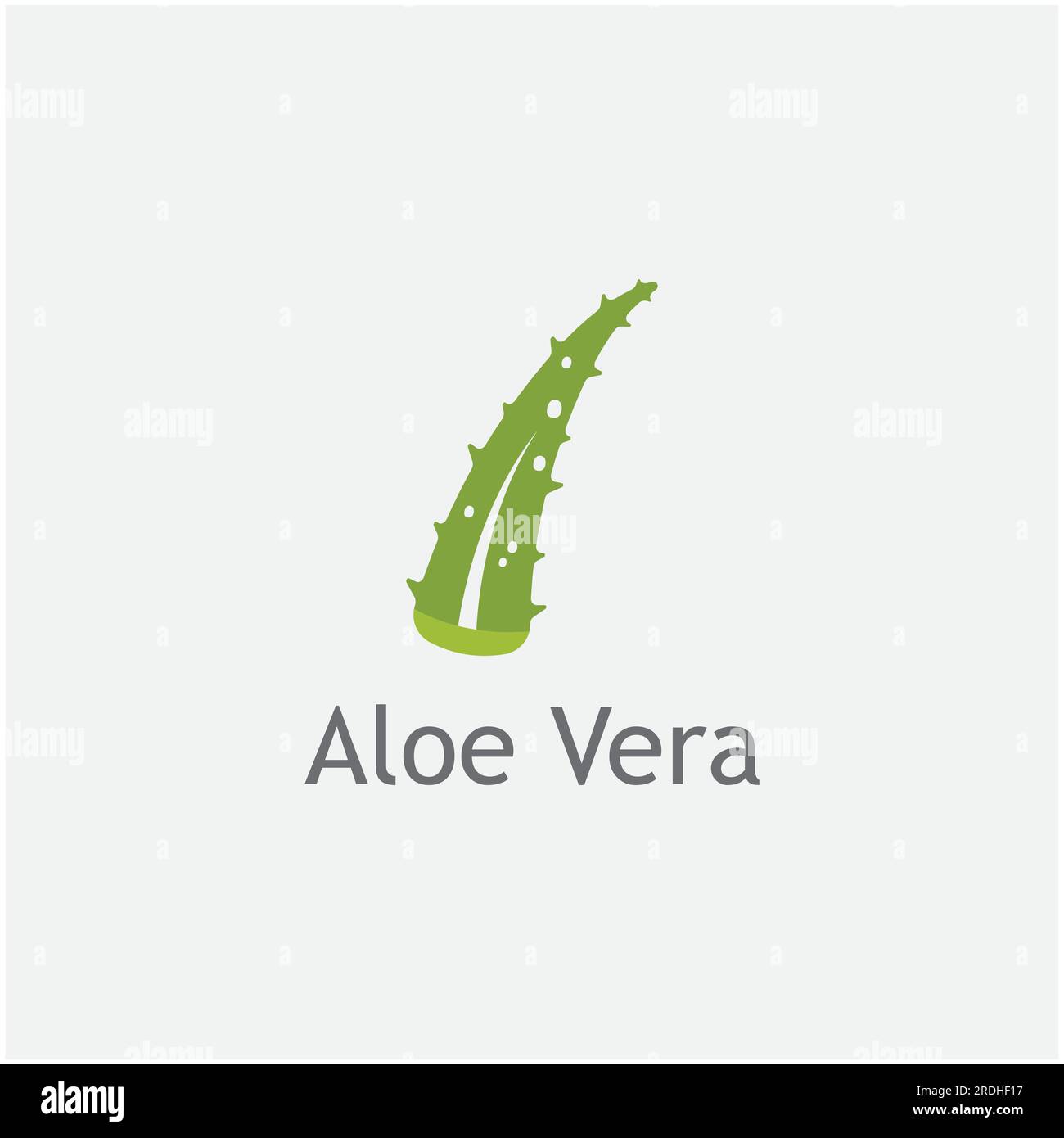 Aloe vera icon logo vector illustration Stock Vector Image & Art - Alamy
