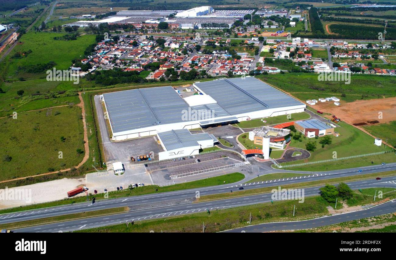 July 20, 2023, Sao Paulo, Brazil: Eve Air Mobility and Embraer ...