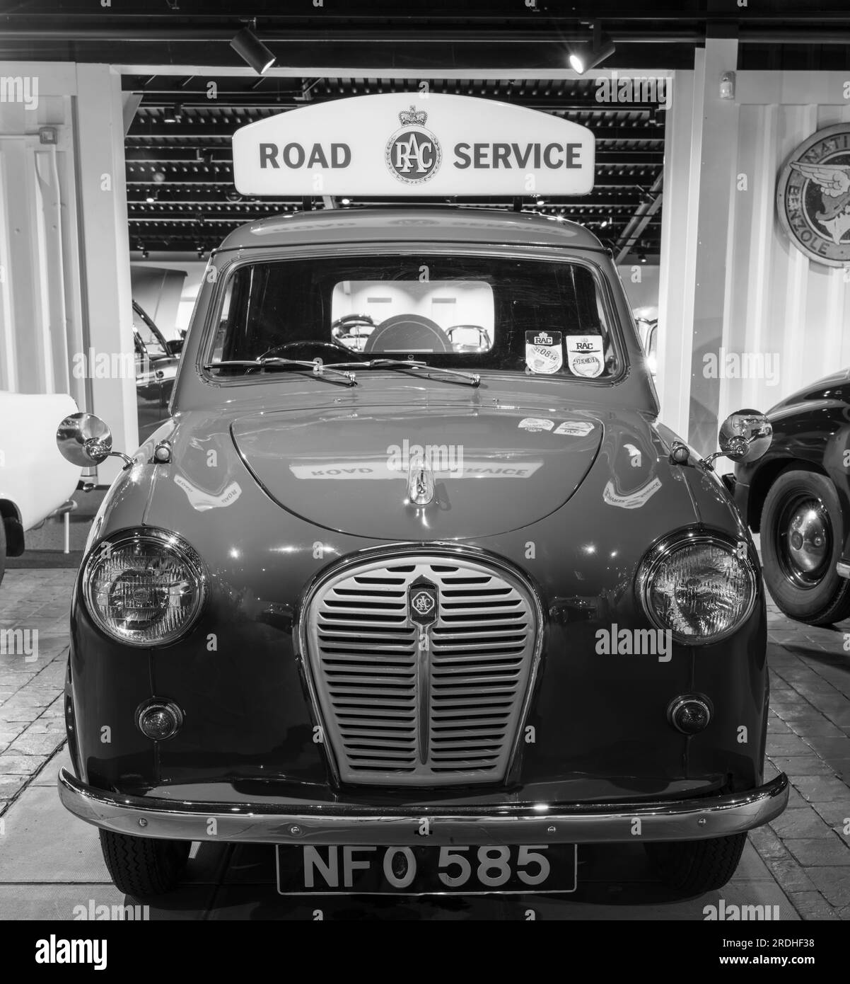 Sparkford.Somerset.United Kingdom.March 26th 2023.An Austin A35 RAC van ...