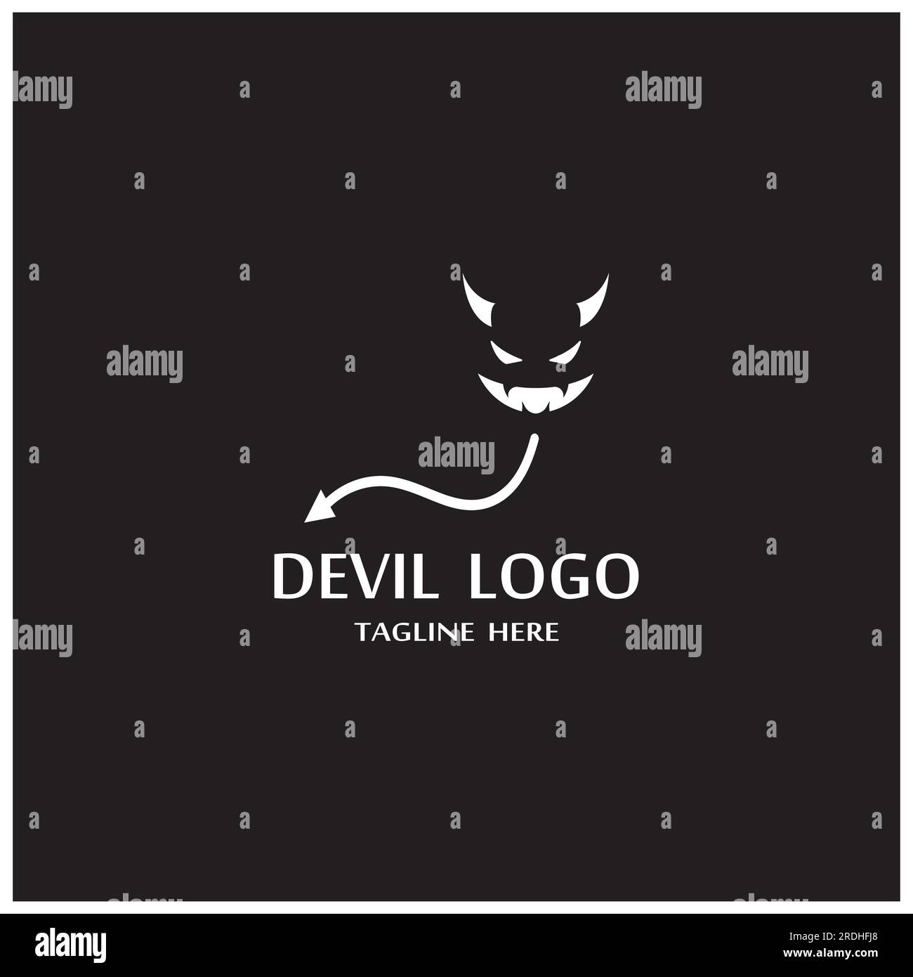 Demon tail Black and White Stock Photos & Images - Alamy