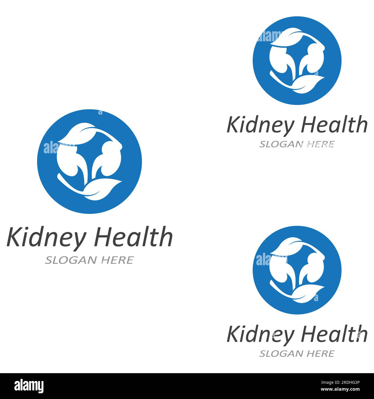 kidney health and kidney care logo using vector concept icon Stock ...