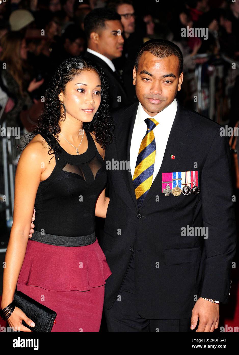 London. UK. Corporal Johnson Beharry (Recipient of Victoria Cross) at ...