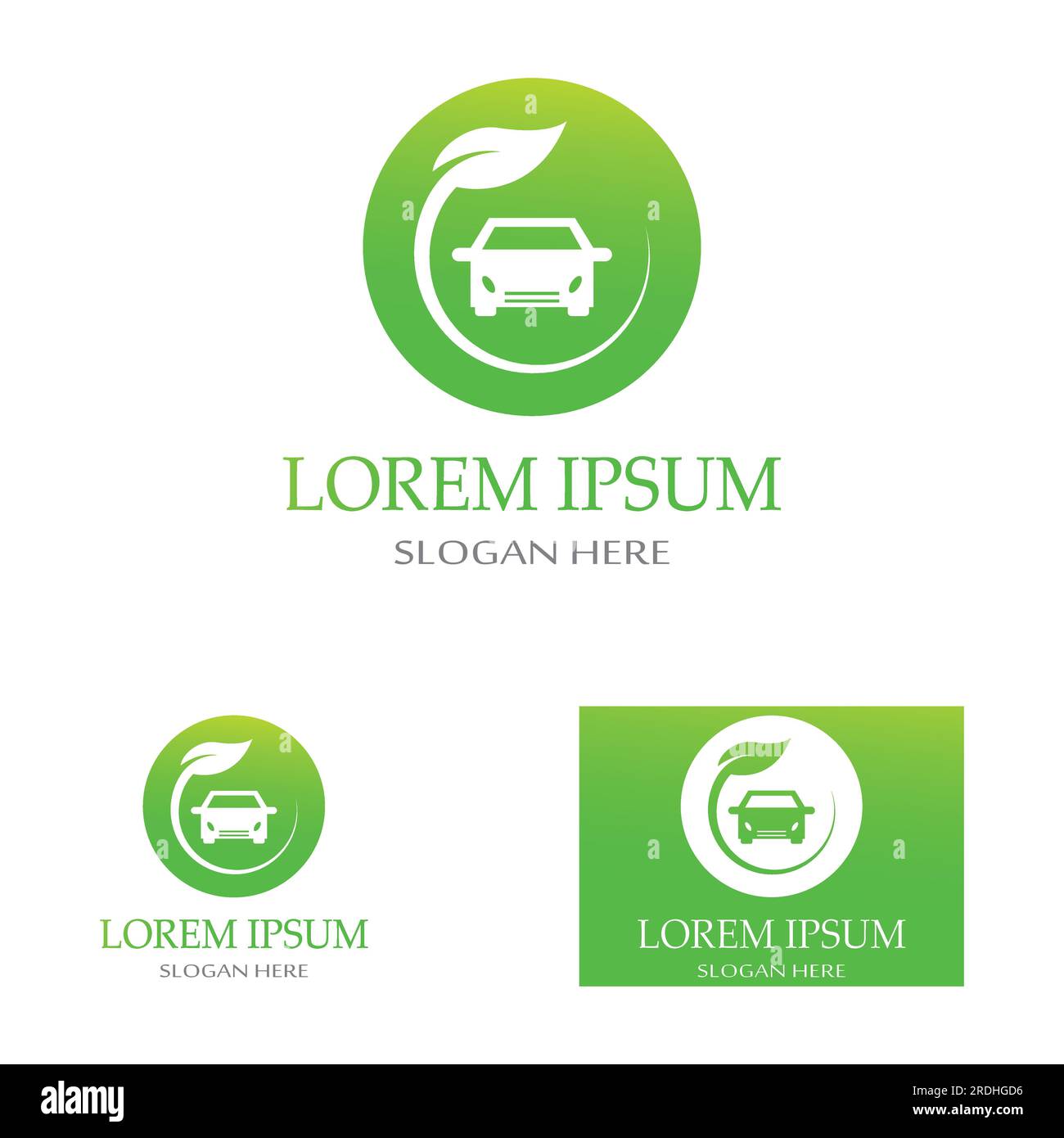 eco car and electric green car technology,icon logo vector Stock Vector ...