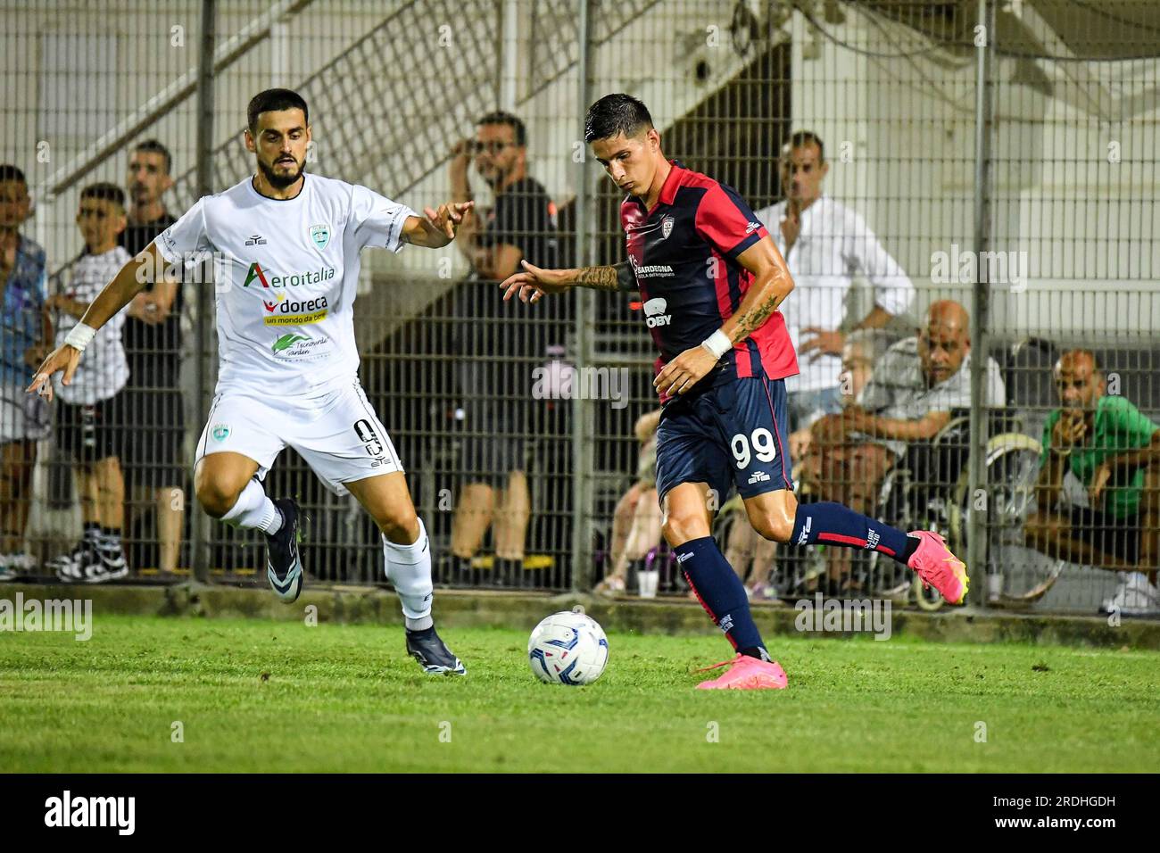 Olbia, Italy. 21st July, 2023. Stadio Bruno Nespoli, Olbia, Italy, July ...