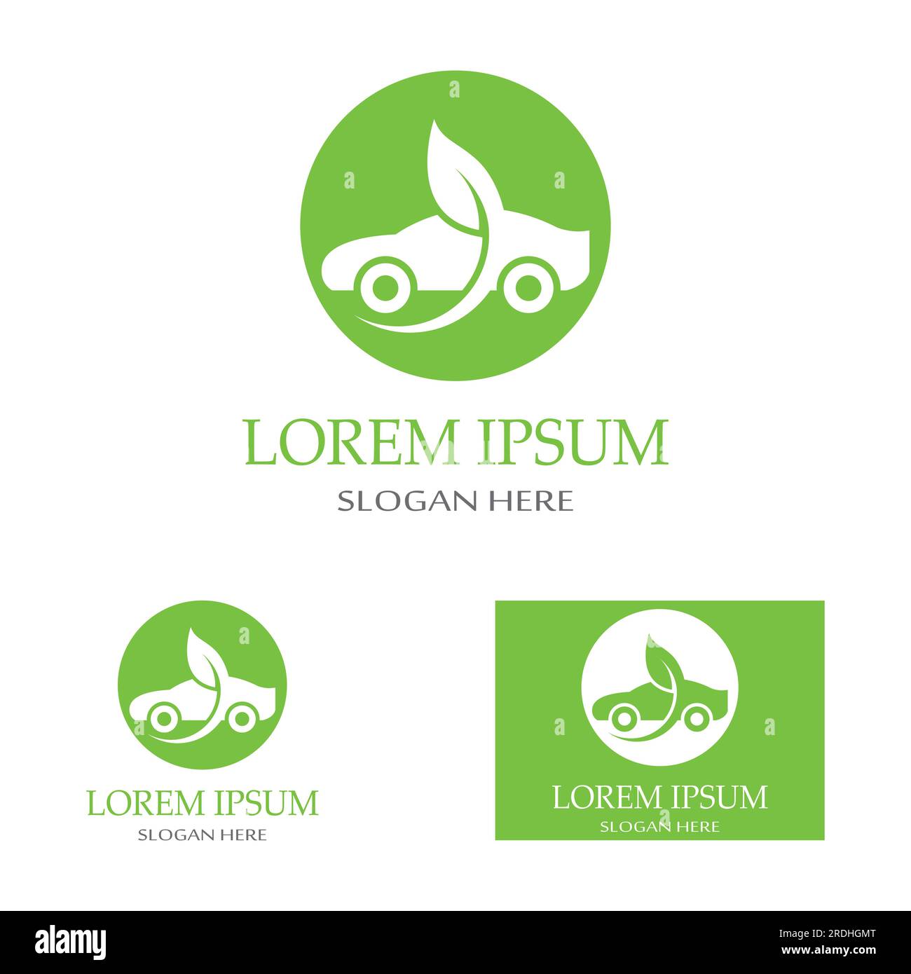 eco car and electric green car technology,icon logo vector Stock Vector ...