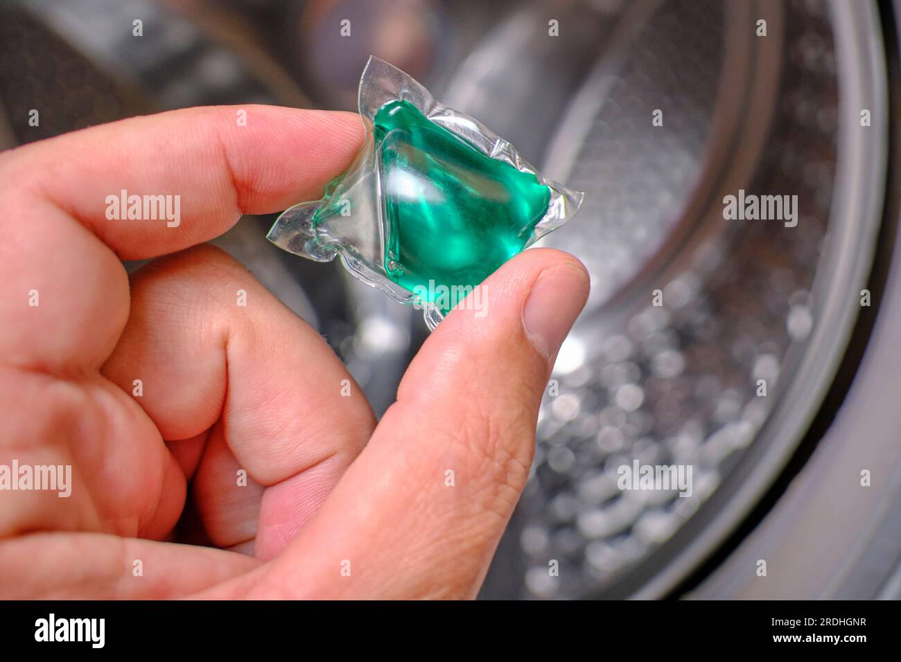 Liquid in washing machine drum hi-res stock photography and images - Alamy