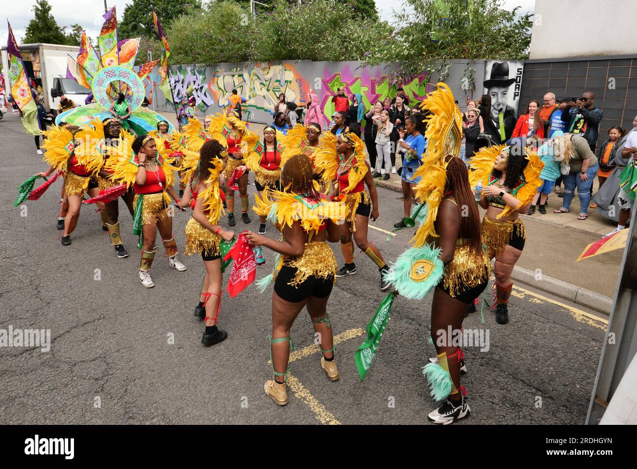 Derby Caribbean Carnival March 2023 Stock Photo - Alamy