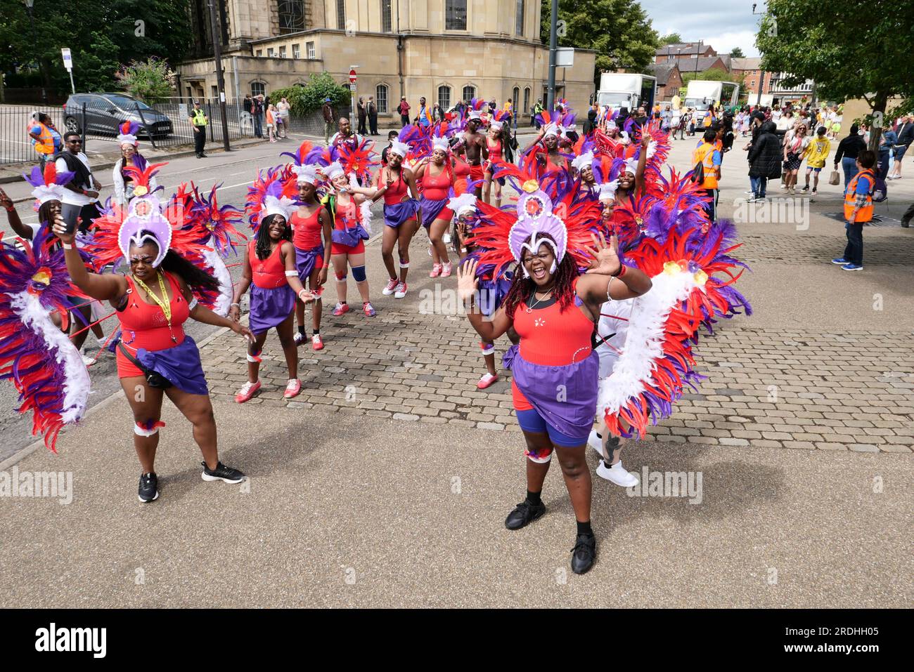 Derby Caribbean Carnival March 2023 Stock Photo - Alamy