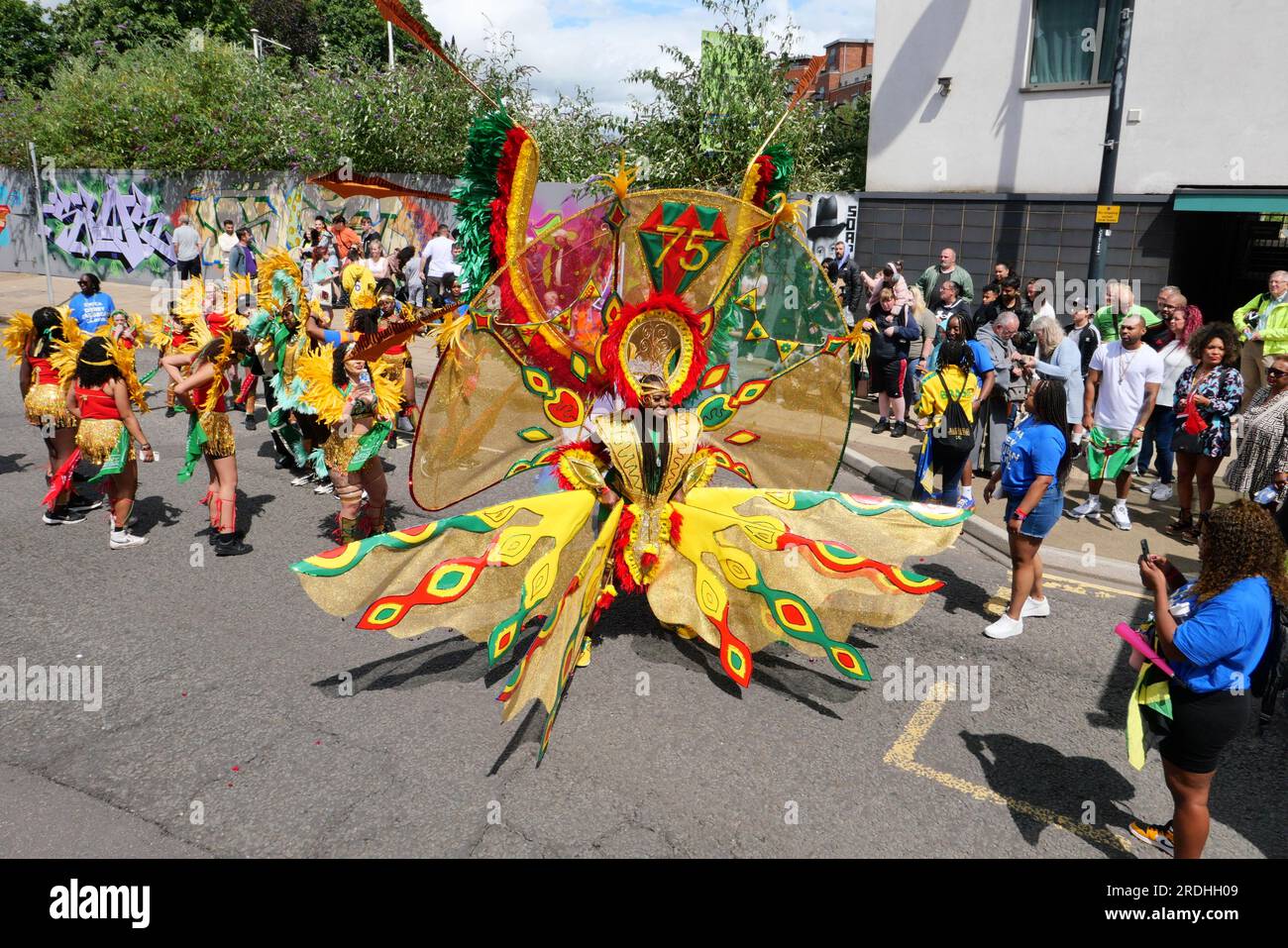 Derby Caribbean Carnival March 2023 Stock Photo - Alamy