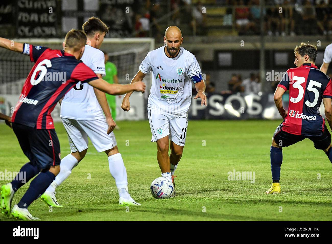 Olbia, Italy. 21st July, 2023. Stadio Bruno Nespoli, Olbia, Italy, July ...