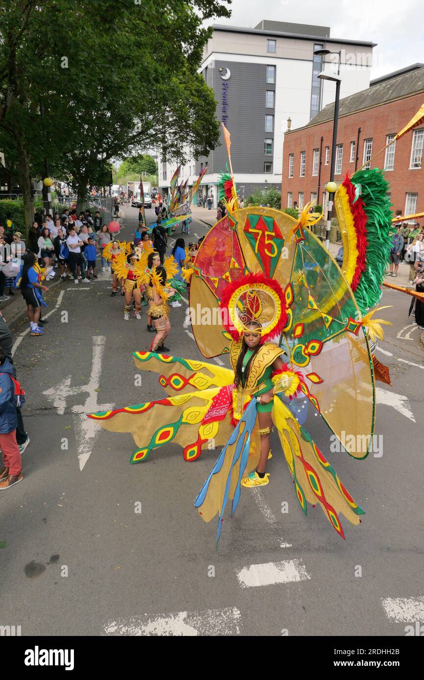 Derby Caribbean Carnival March 2023 Stock Photo - Alamy