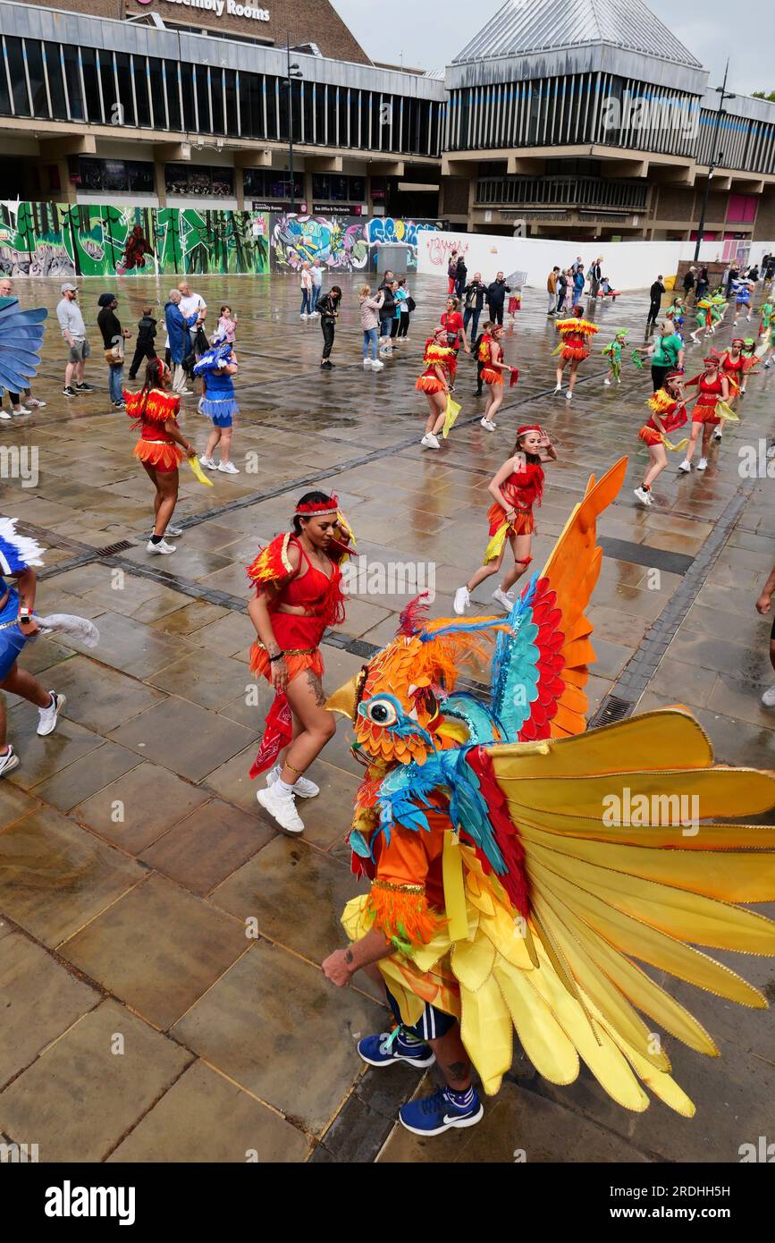 Derby Caribbean Carnival March 2023 Stock Photo - Alamy