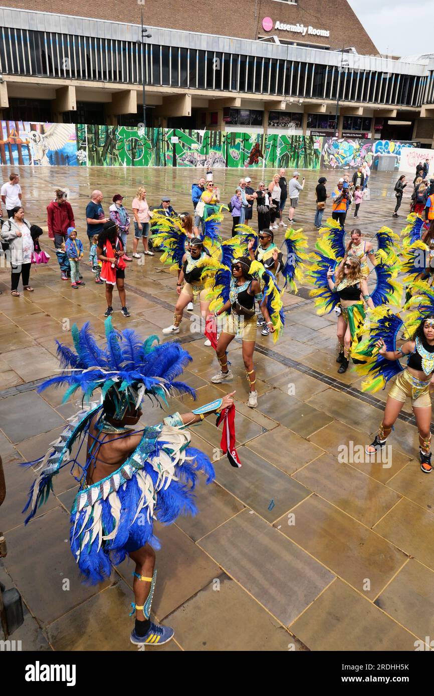 Derby Caribbean Carnival March 2023 Stock Photo - Alamy