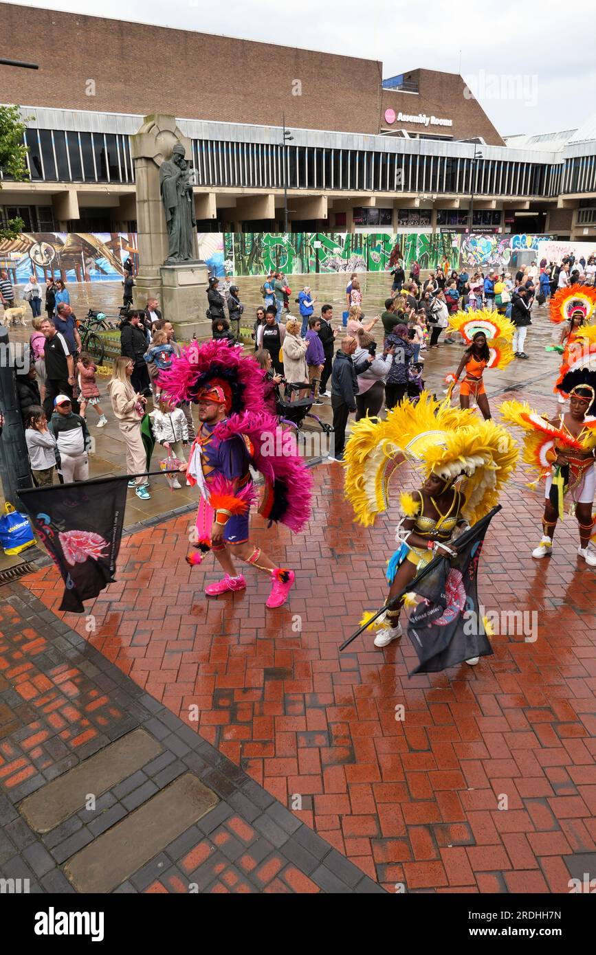 Derby Caribbean Carnival March 2023 Stock Photo - Alamy