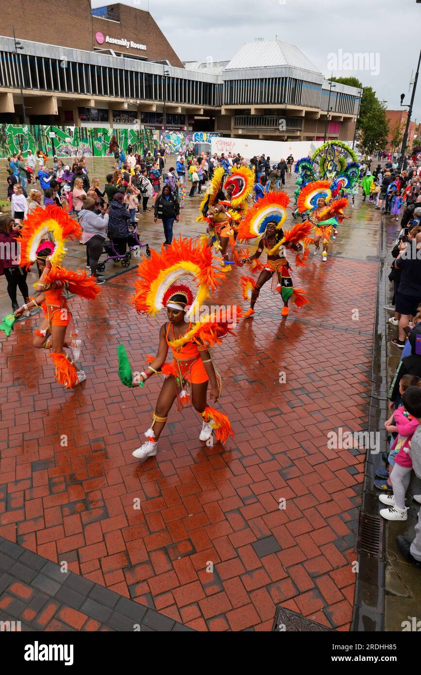 Derby Caribbean Carnival March 2023 Stock Photo - Alamy