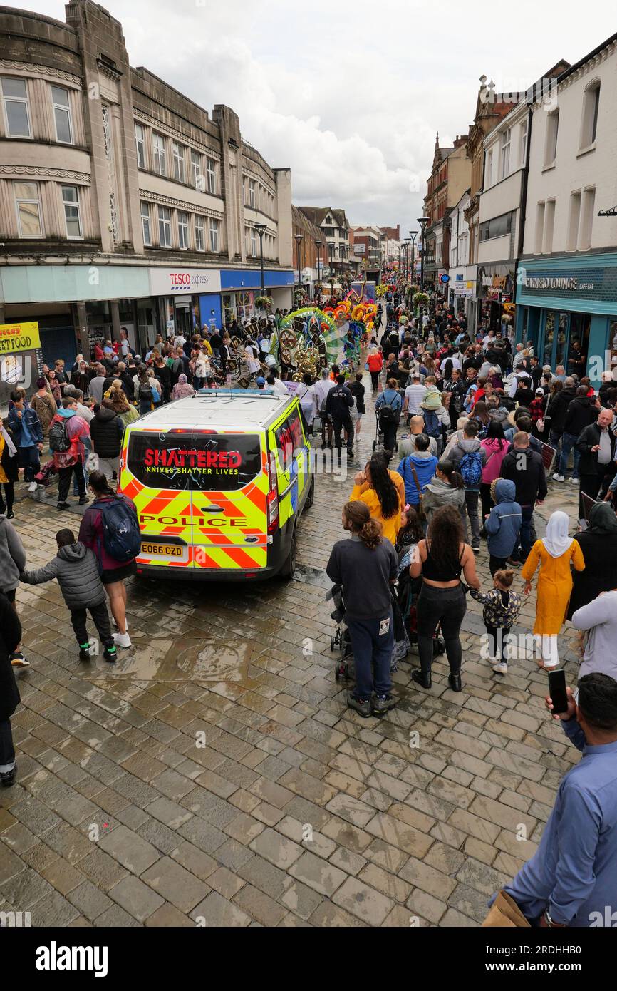 Derby Caribbean Carnival March 2023 Stock Photo - Alamy