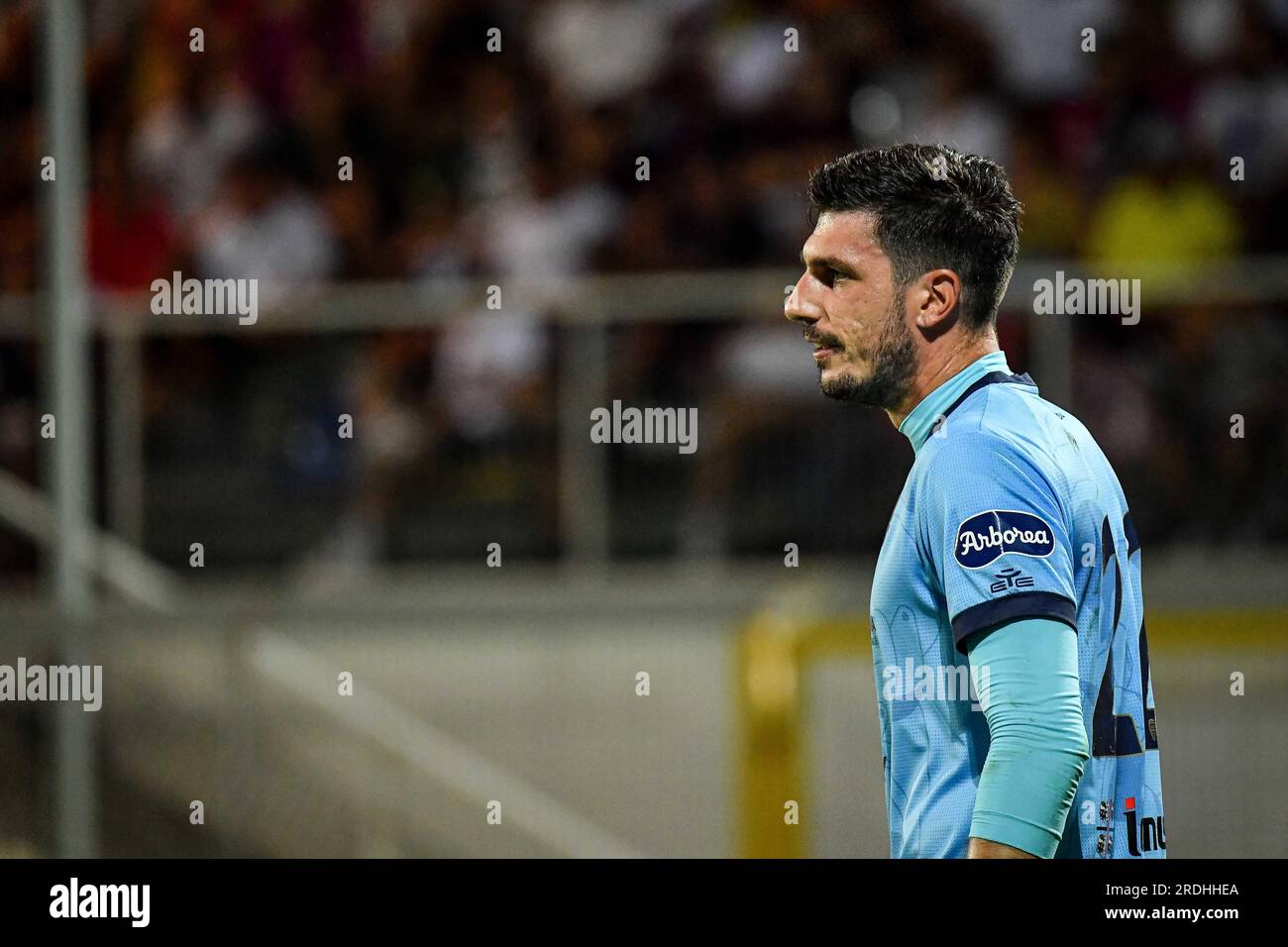Olbia, Italy. 21st July, 2023. Simone Scuffet of Cagliari Calcio during ...