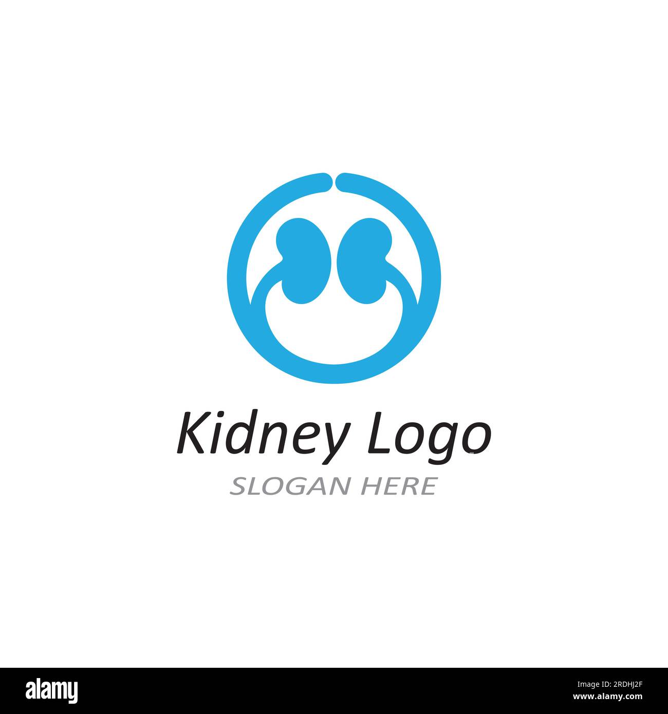 kidney health and kidney care logo using vector concept icon Stock ...