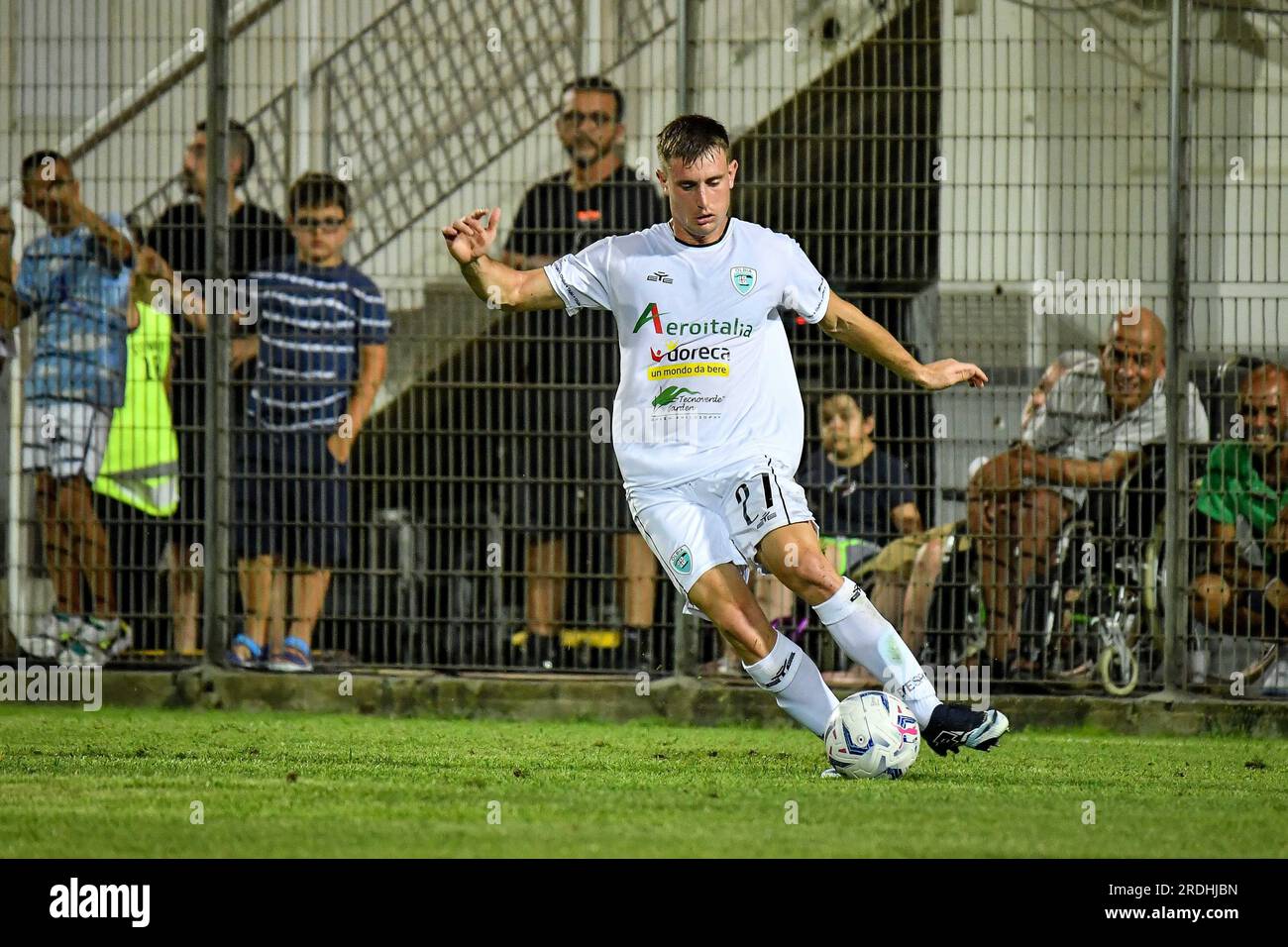 Olbia, Italy. 21st July, 2023. Filippo Fabbri of Olbia Calcio during ...