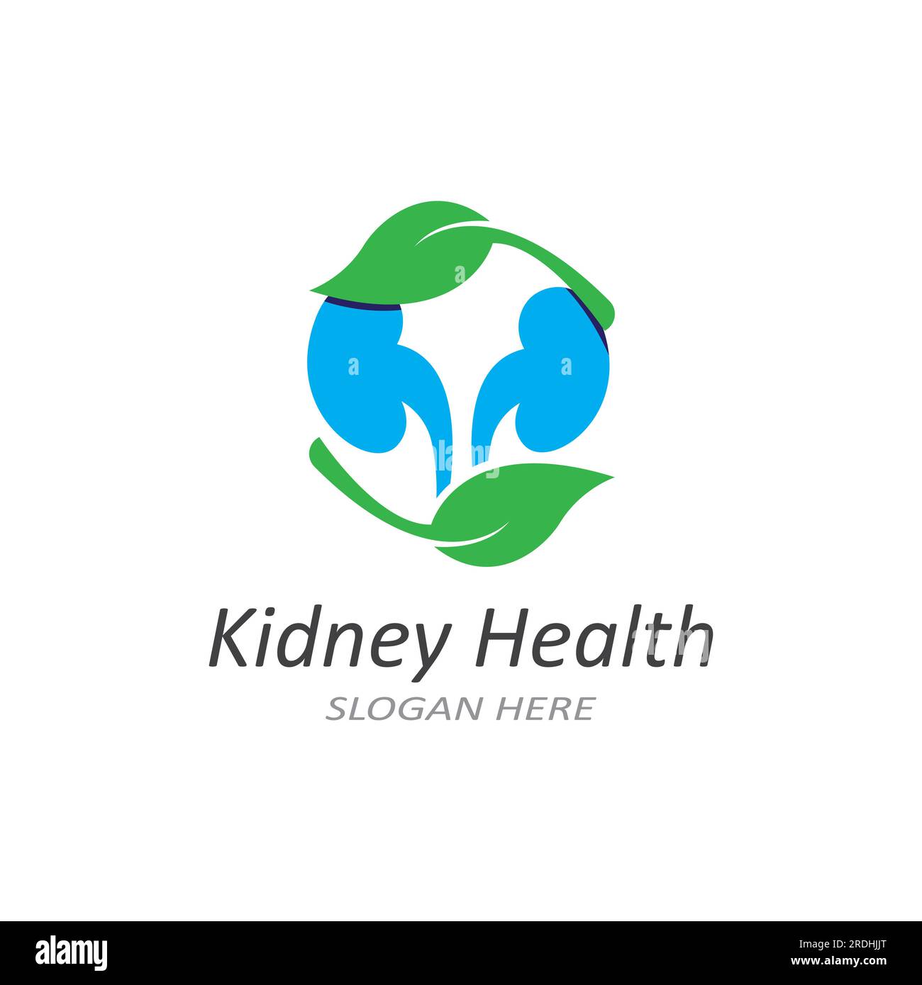 kidney health and kidney care logo using vector concept icon Stock ...