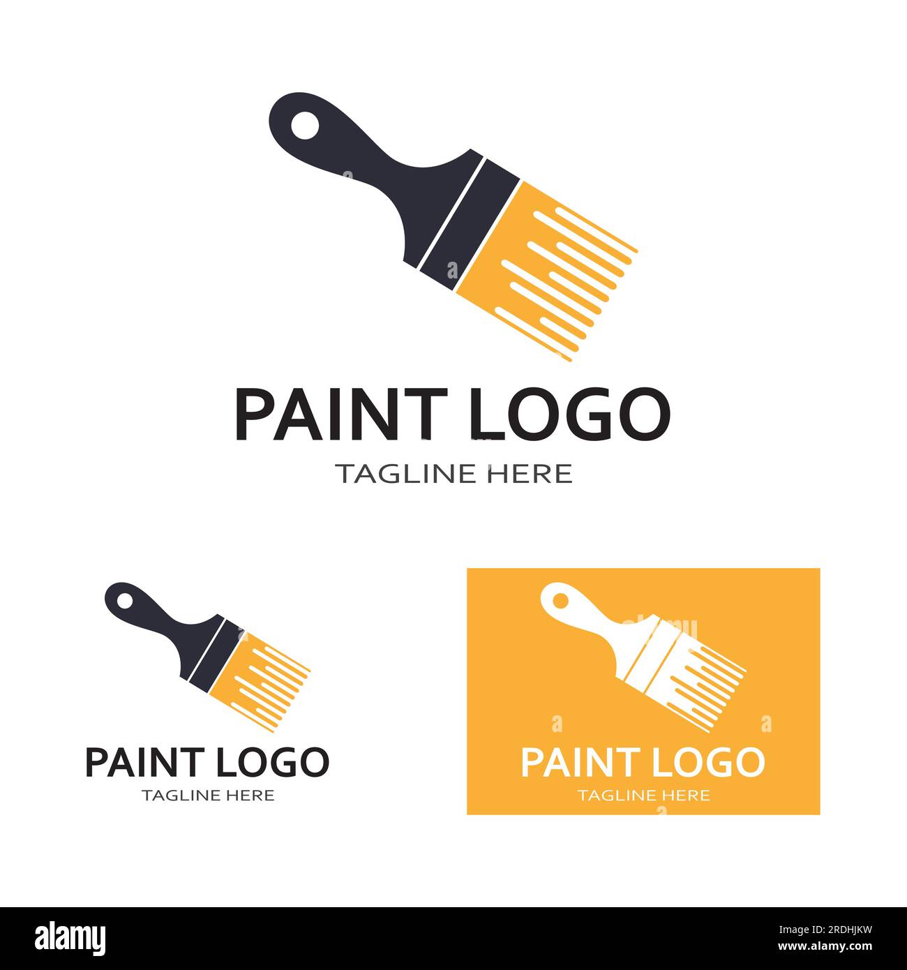 Paint Logo vector icon illustration Stock Vector Image & Art - Alamy