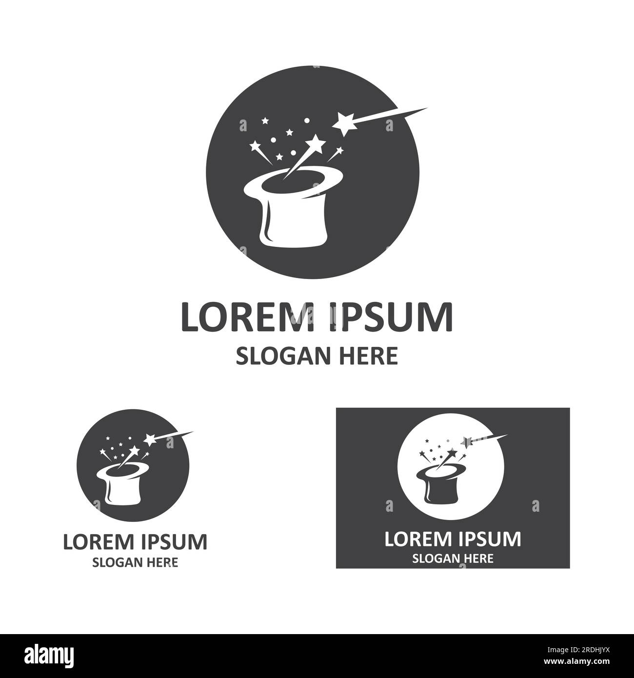 magic wand icon logo vector illustration Stock Vector Image & Art - Alamy