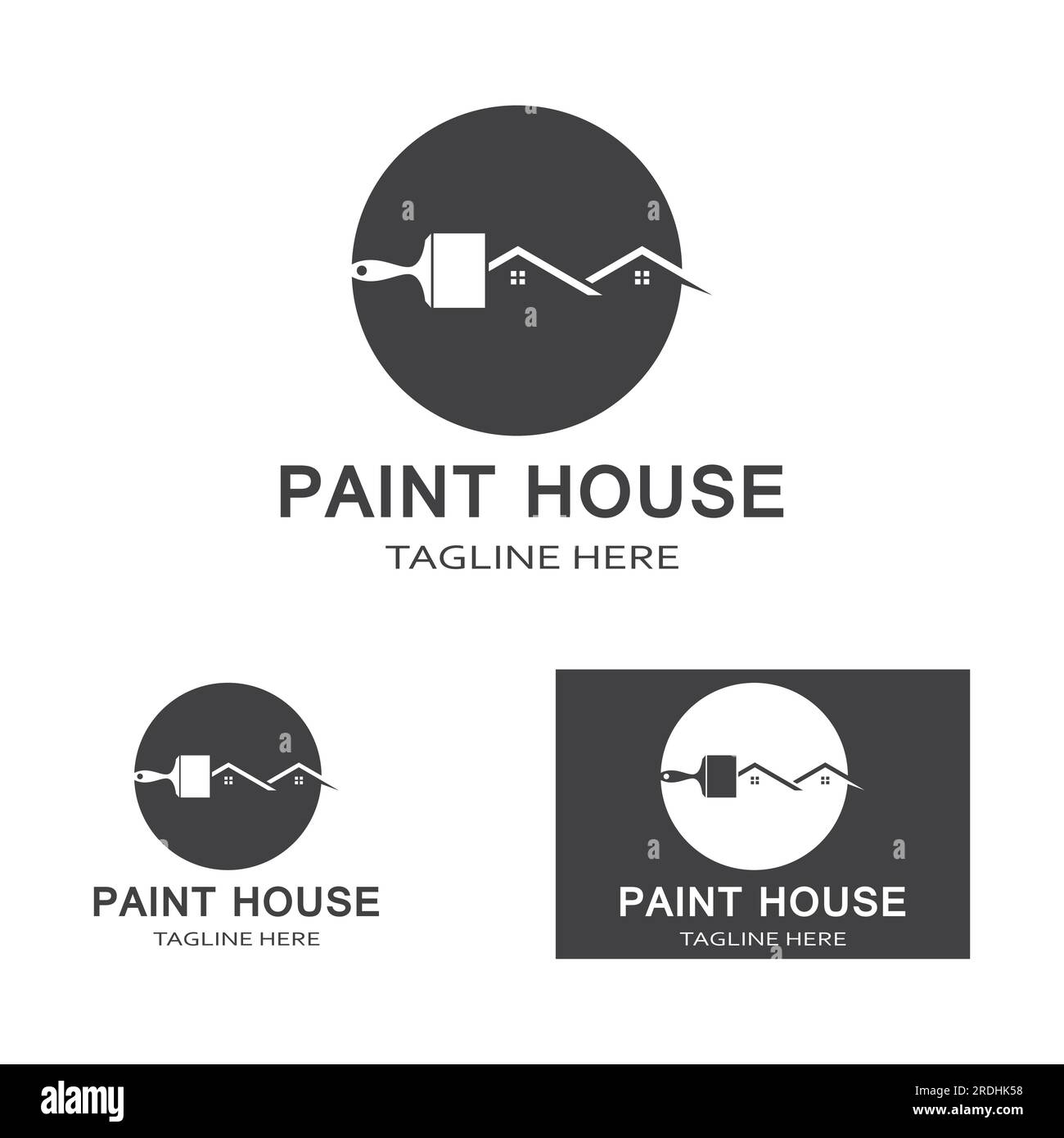 Paint Logo vector icon illustration Stock Vector Image & Art - Alamy