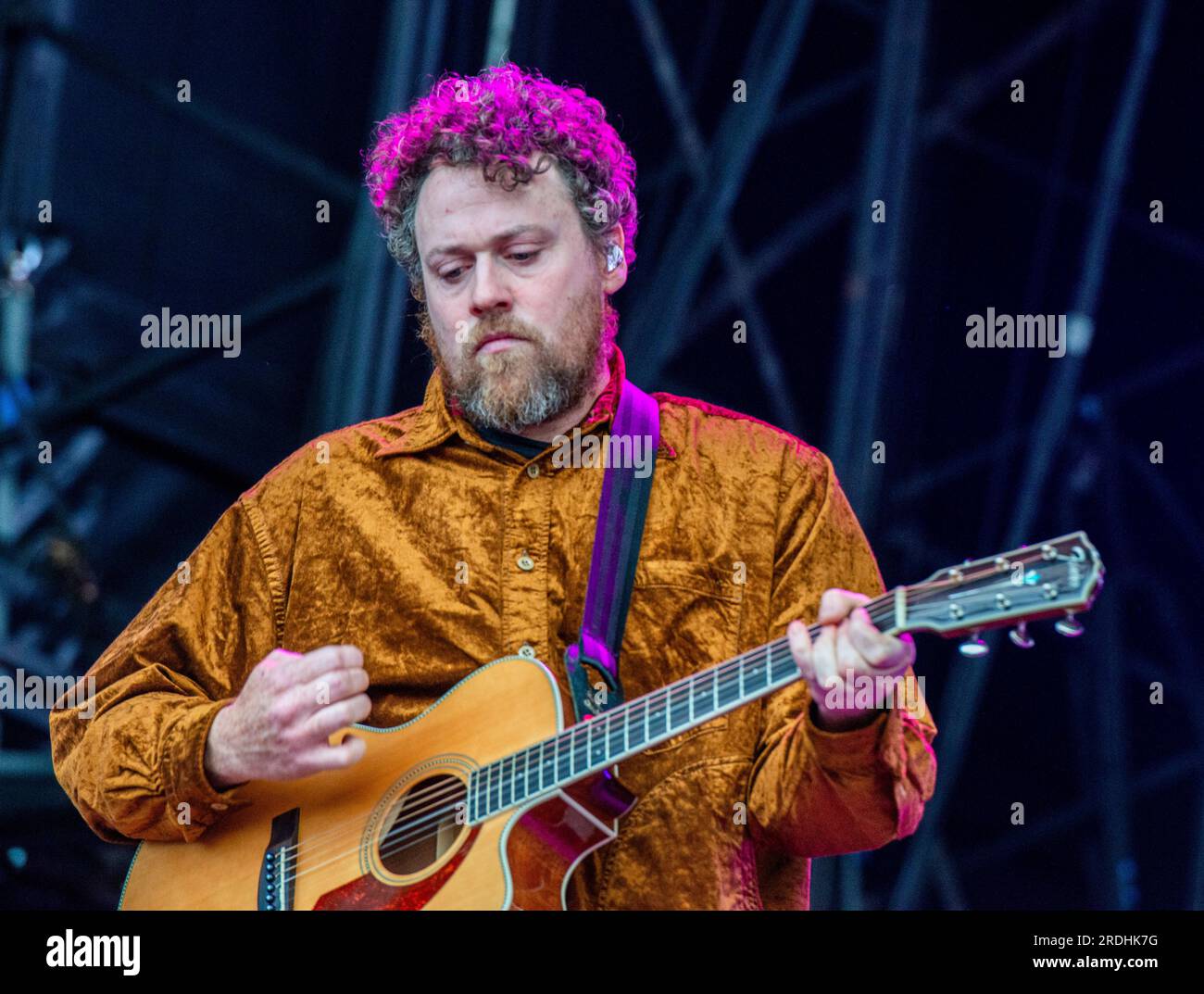 Henham Park, Suffolk, UK. 21st July, 2023. Electronic pop British band ...