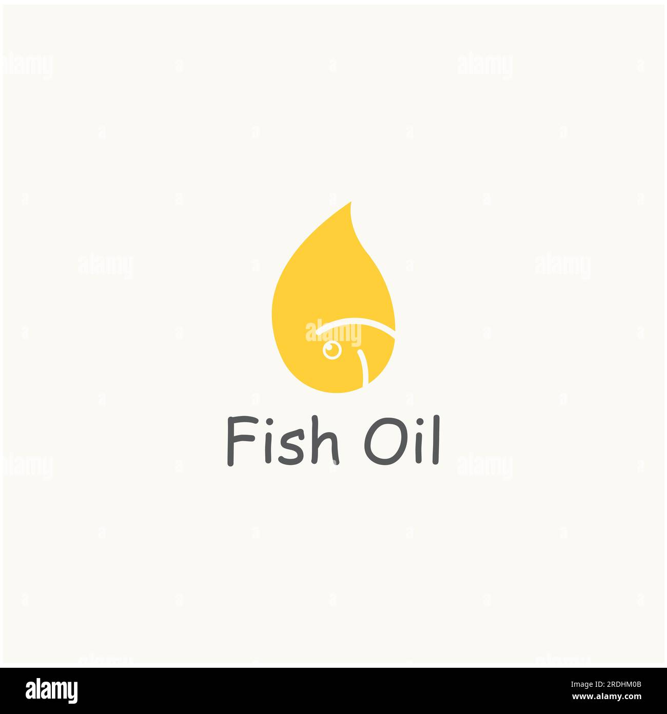 Fish logo, fish oil and seafood restaurant icon. With concept icon ...