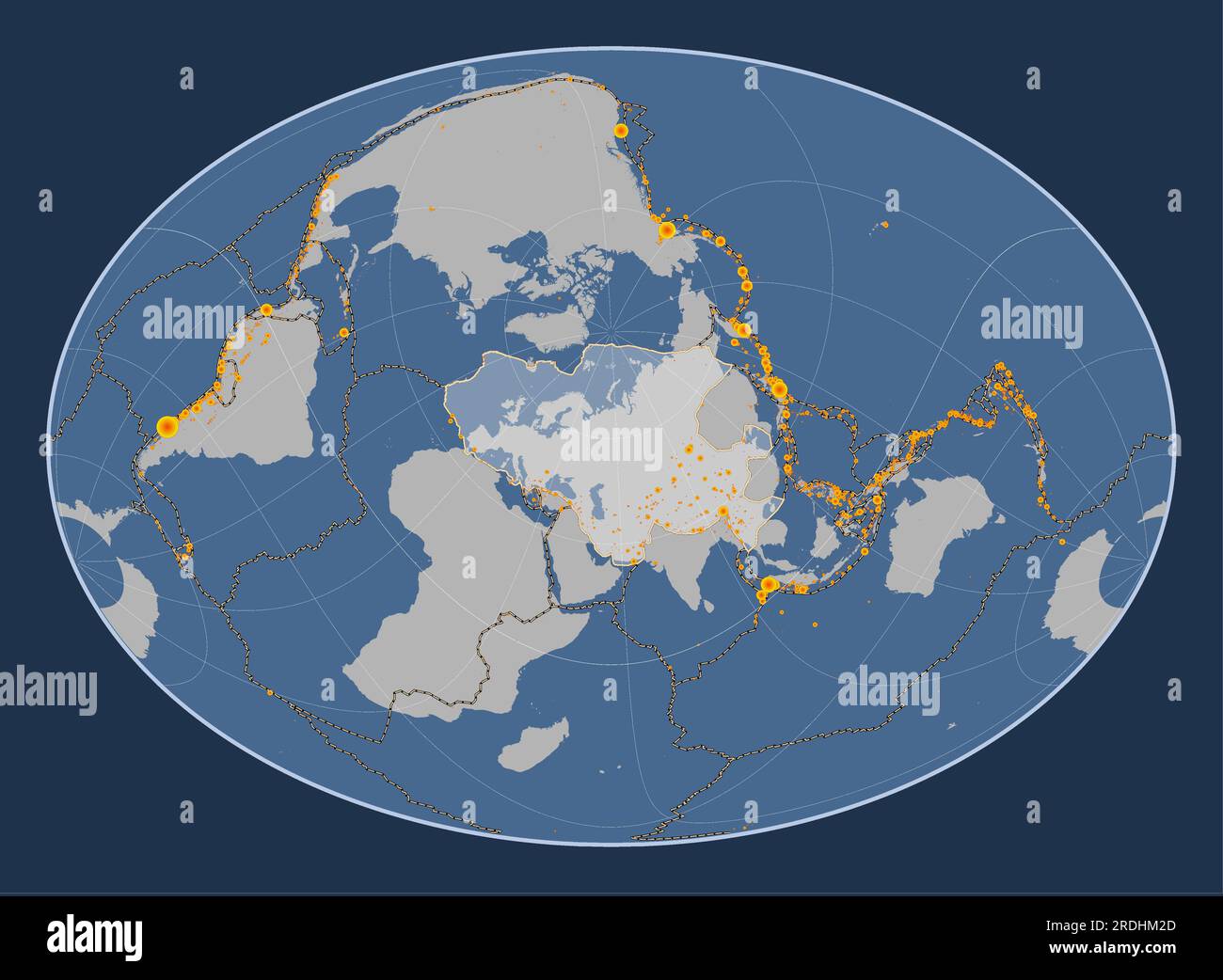 Epicenter of earthquakes Stock Vector Images - Alamy