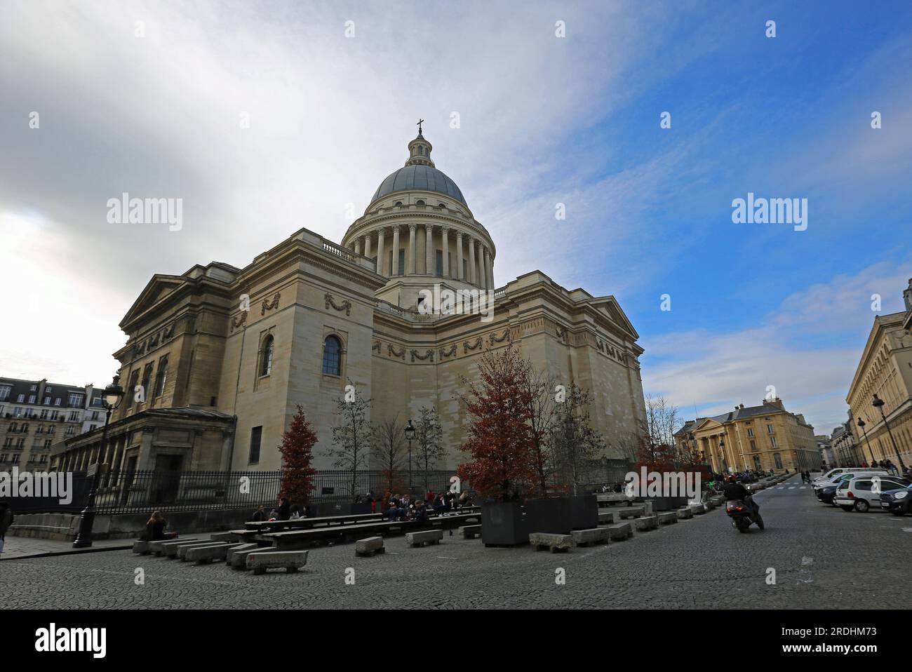 Landscape with the Pantheon - Paris, France Stock Photo - Alamy