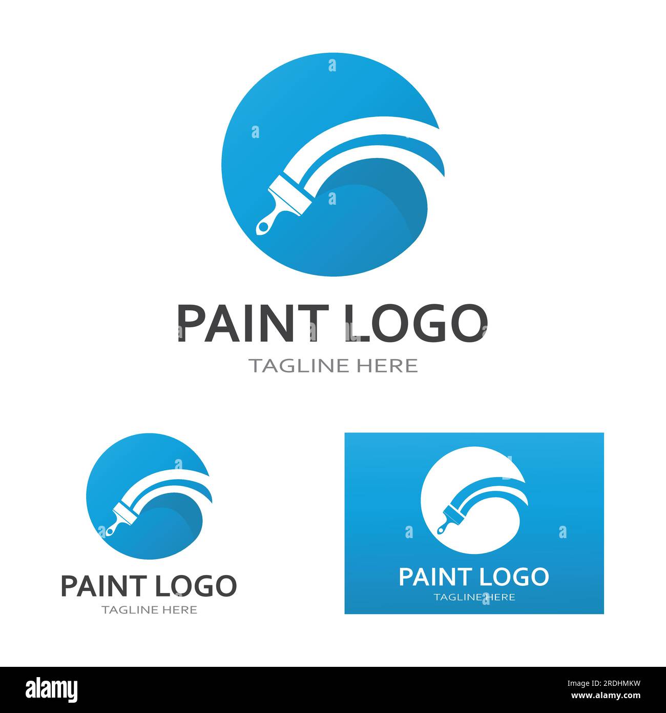 Paint Logo vector icon illustration Stock Vector Image & Art - Alamy