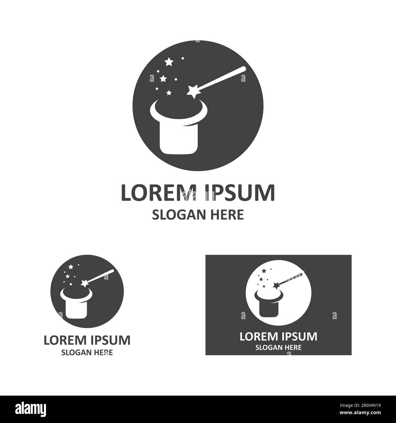 magic wand icon logo vector illustration Stock Vector Image & Art - Alamy