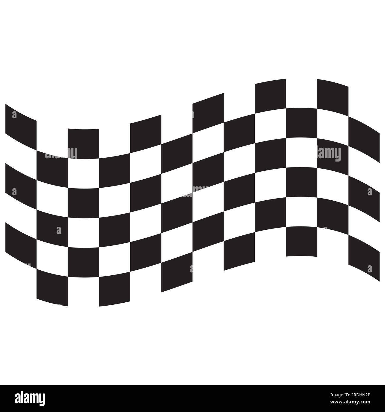 Race flag icon, simple design illustration vector Stock Vector Image ...