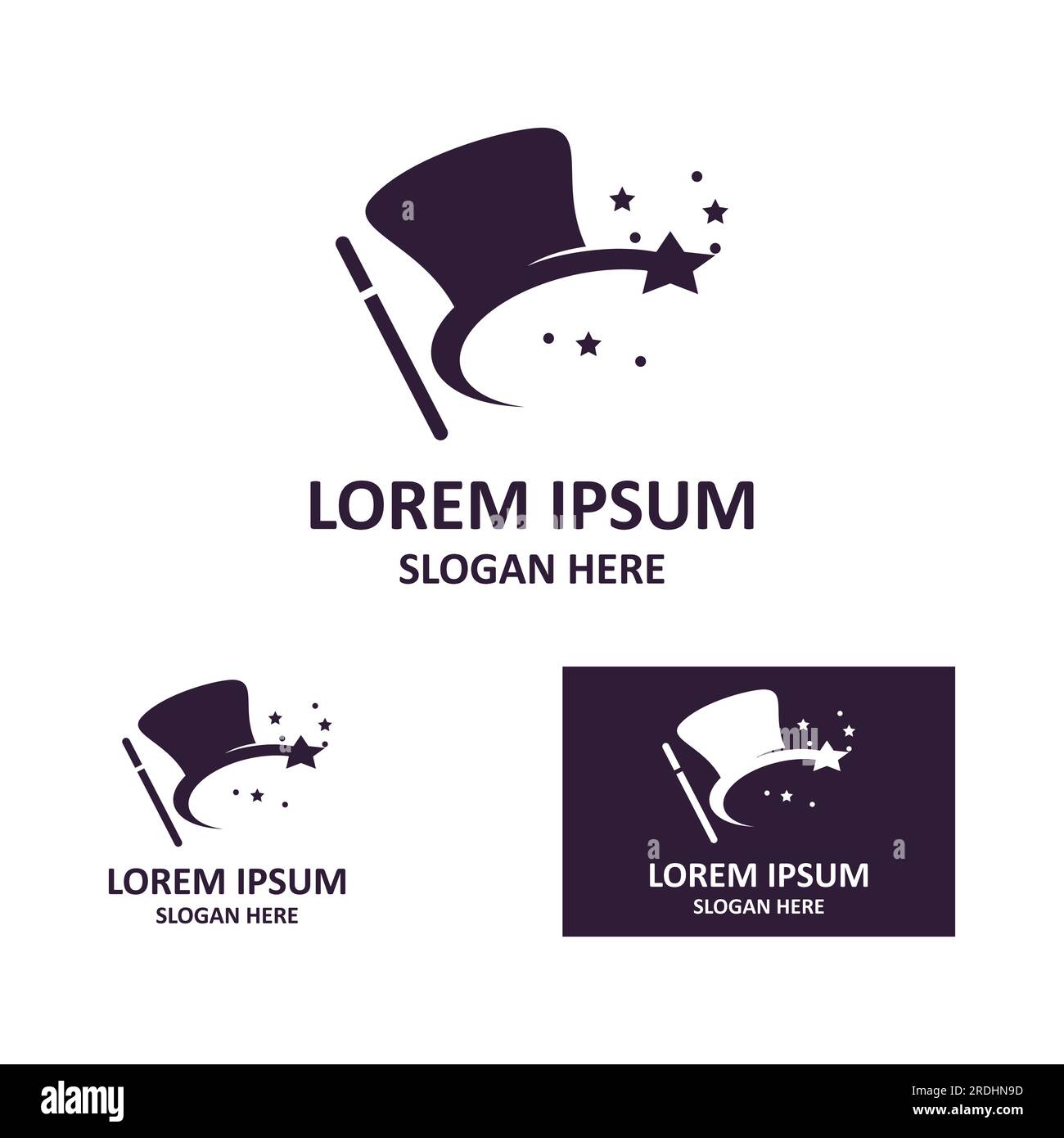 magic wand icon logo vector illustration Stock Vector Image & Art - Alamy