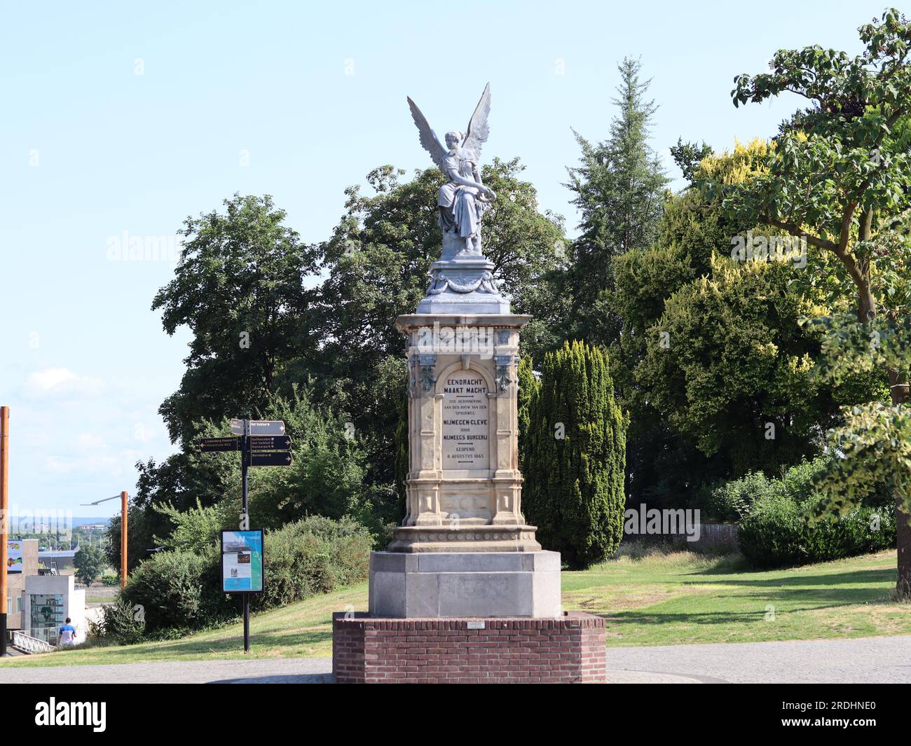Spoorwegmonument (the Railway Monument) is a 19th-century sculpture in ...