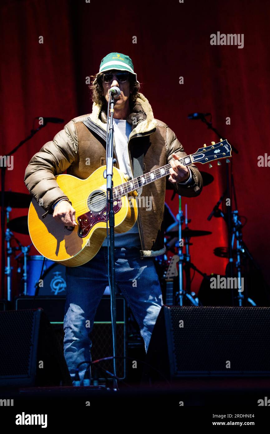 Sheffield, UK, 21/July/2023, Richard Ashcroft plays the Sarah Nulty ...