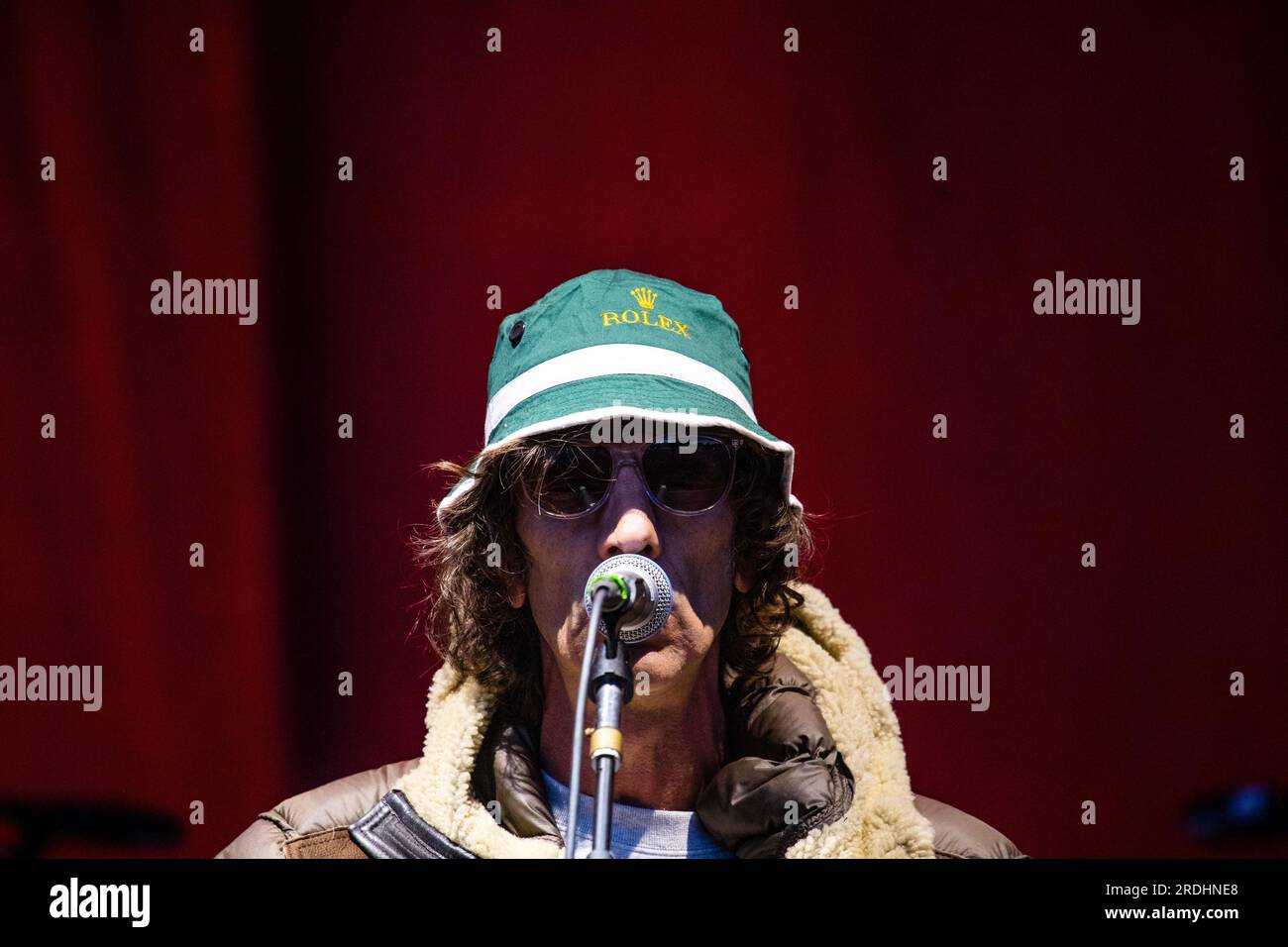 Sheffield, UK, 21/July/2023, Richard Ashcroft plays the Sarah Nulty ...