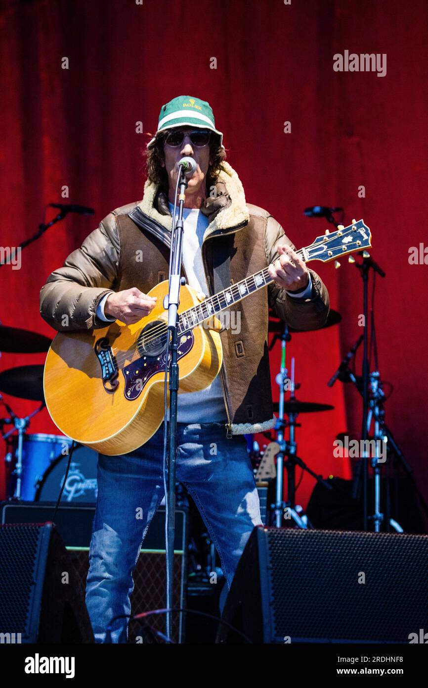 Sheffield, UK, 21/July/2023, Richard Ashcroft plays the Sarah Nulty ...