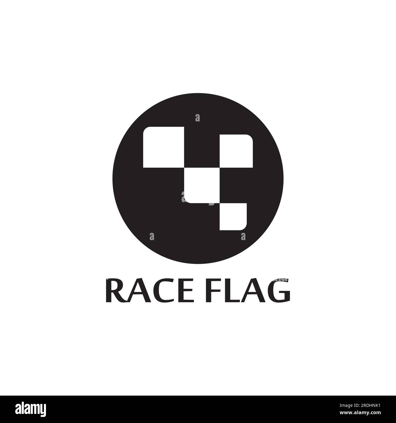 Racing flags vector Black and White Stock Photos & Images - Alamy