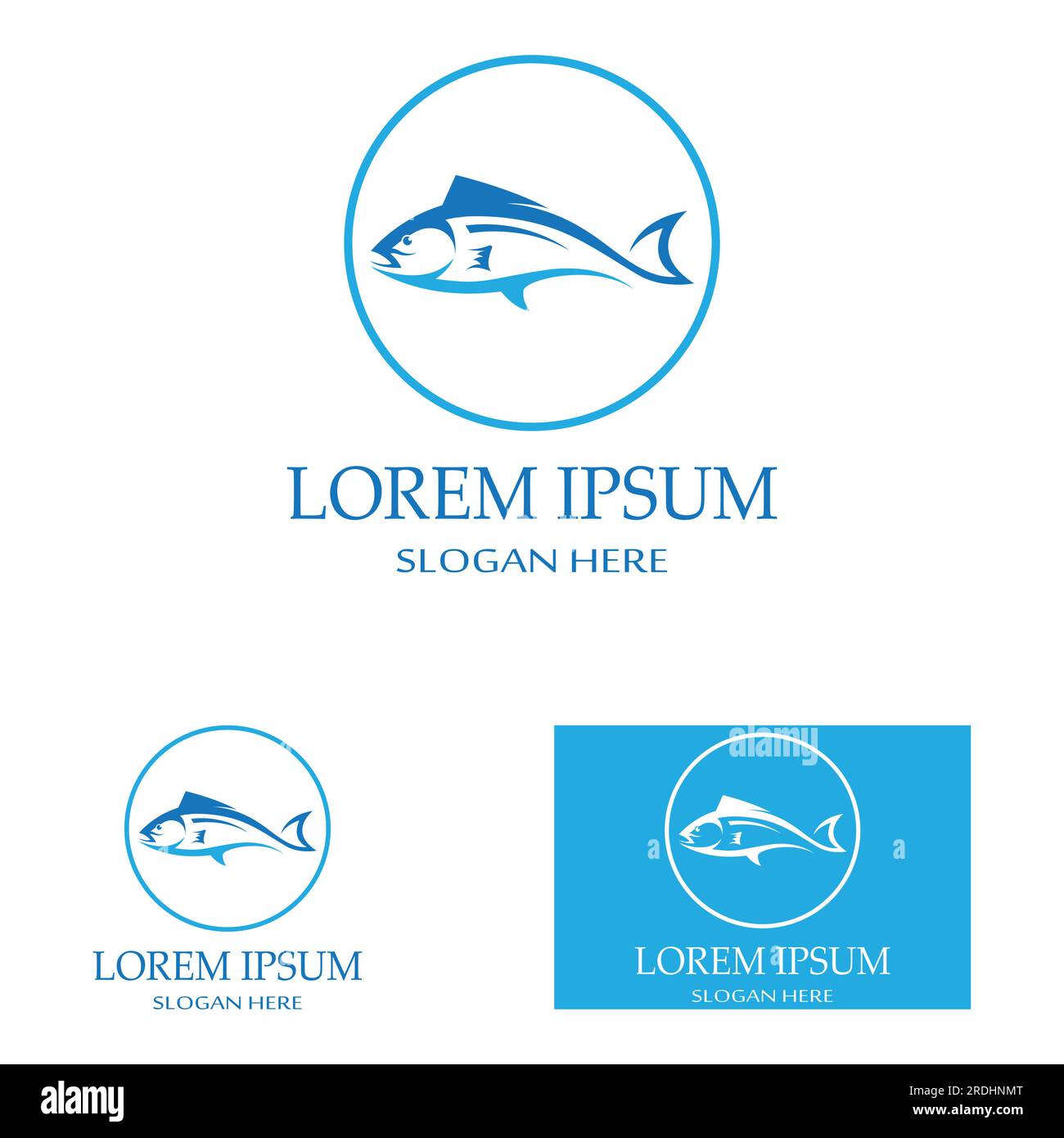 Fish logo, fish oil and seafood restaurant icon. With concept icon ...