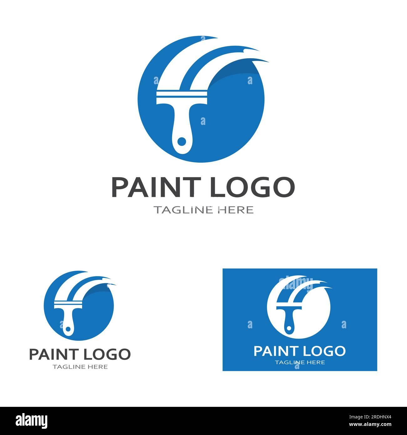 Paint Logo vector icon illustration Stock Vector Image & Art - Alamy