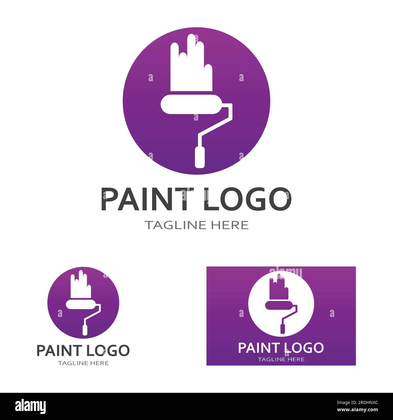 Paint Logo vector icon illustration Stock Vector Image & Art - Alamy