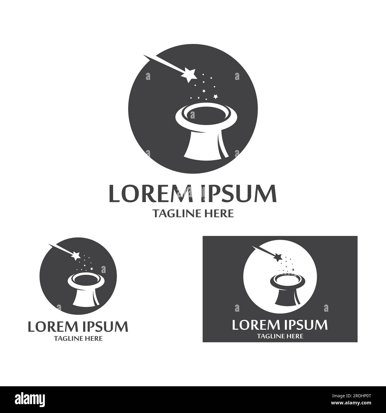 magic wand icon logo vector illustration Stock Vector Image & Art - Alamy