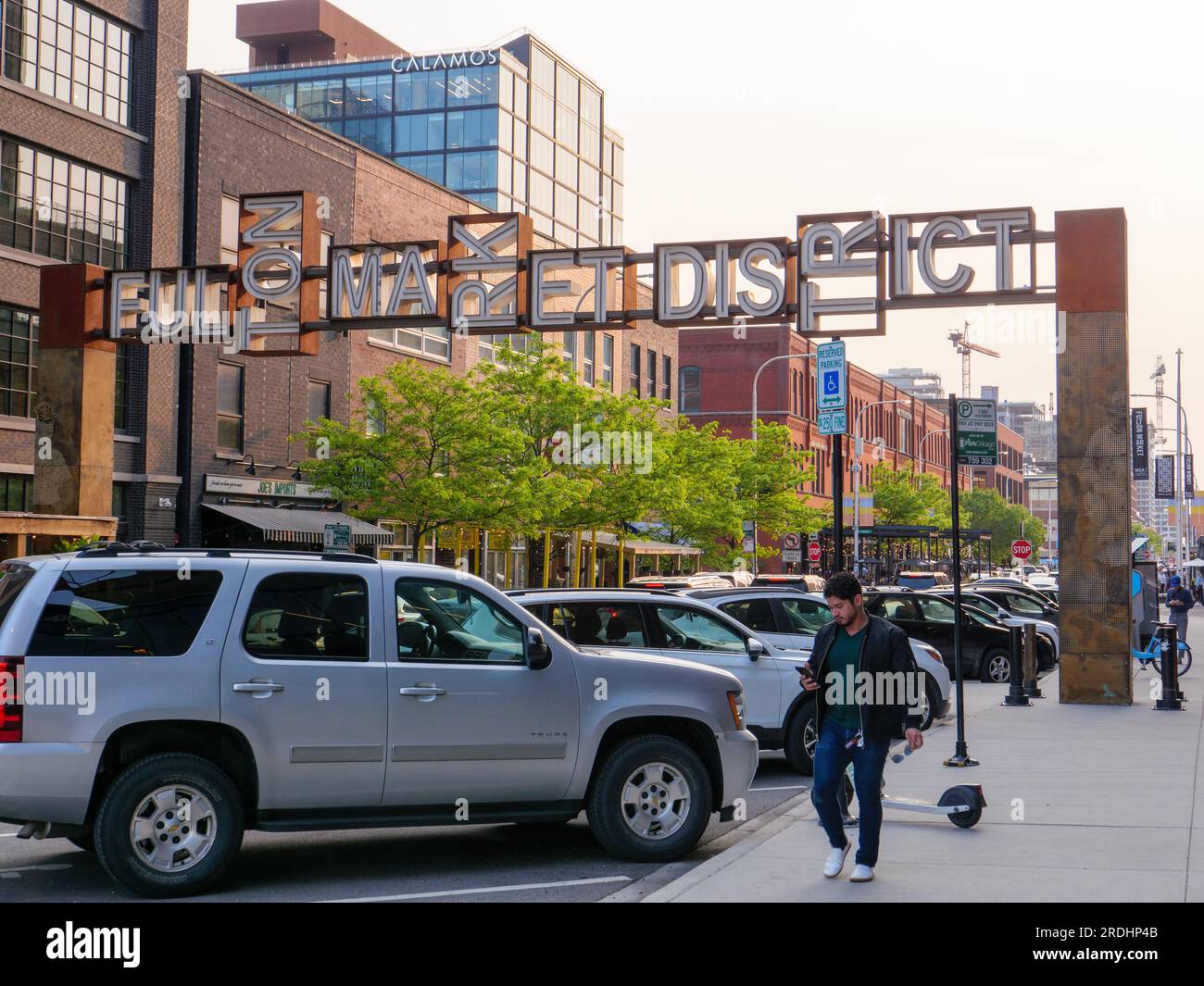 Fulton Market District, Chicago, Illinois Stock Photo - Alamy
